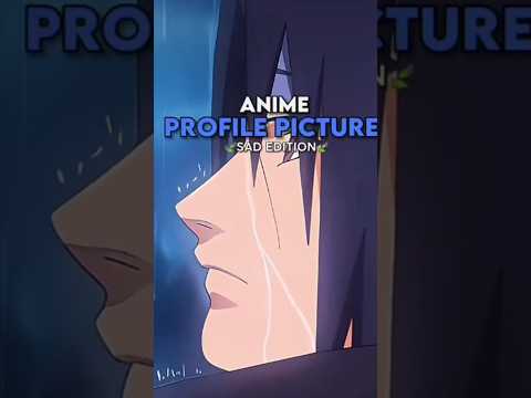 Anime profile pictures | sad edition | #ytshorts #viralshorts