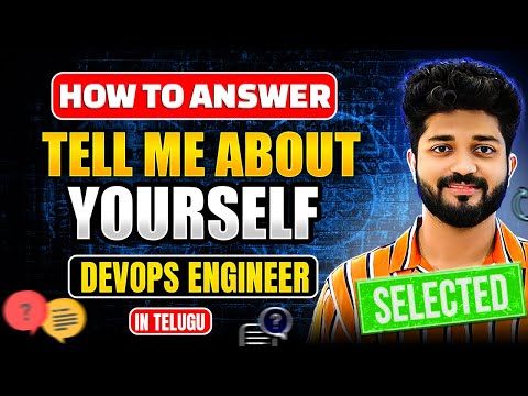 Interview Question: Tell Me About Yourself | Best Answer for DevOps Freshers & Experienced People ✓