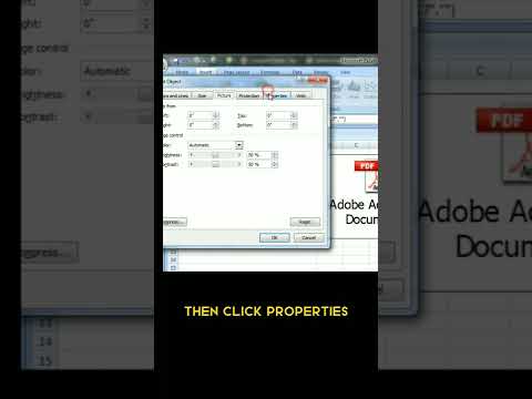 How to add pdf file into Excel Easy Way. Excel Tutorial for Beginners #shorts #excel #exceltips #pdf