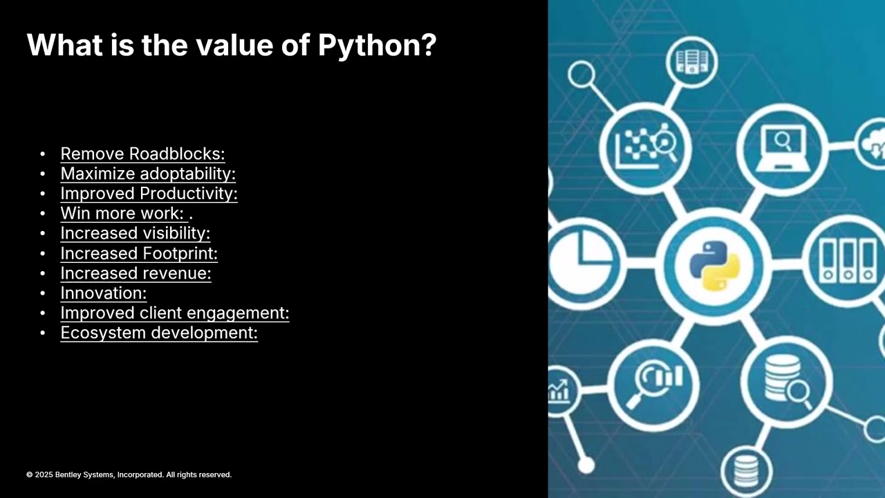 Introduction to Python In MicroStation2025