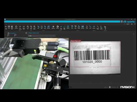 di-soric CS60 - 1D Code - Lab Detection