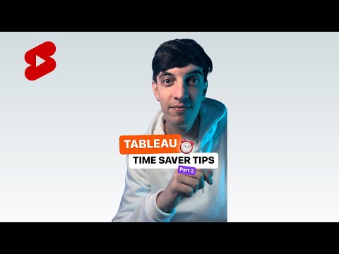Best Tableau Time Saving Tips #shorts