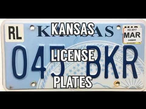 Kansas License Plates