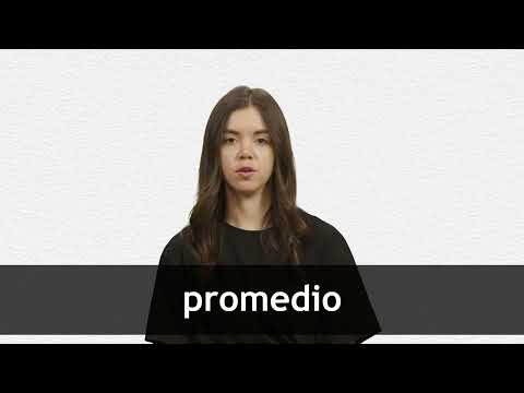 English Translation of “PROMEDIO” | Collins Spanish-English Dictionary
