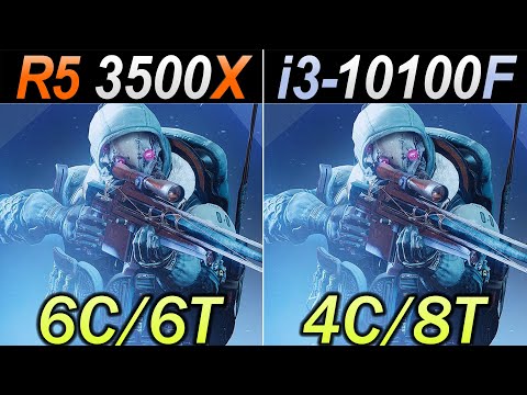 Ryzen 5 3500X Vs. i3-10100F | RTX 3080 and RTX 2060 Super | 1080p Gaming Benchmarks