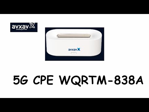 AVX Telecom's 5G CPE WQRTM-838A