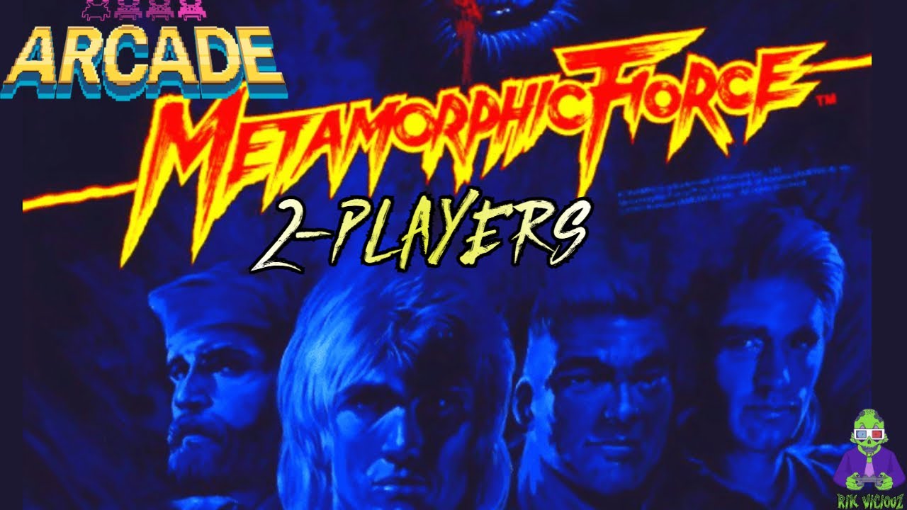 Metamorphic Force Arcade - 2 Players Full Gameplay Playthrough Longplay