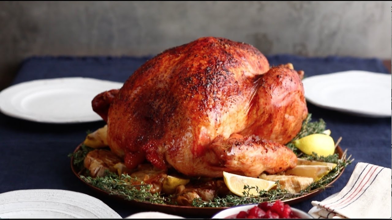 Garlic and Lemon Roasted Turkey