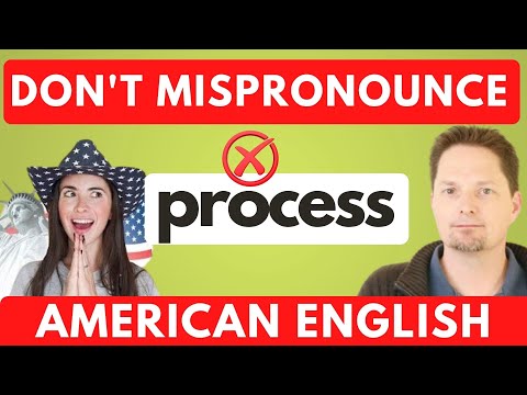 AMERICAN ACCENT TRAINING / How to pronounce PROCESS / Марина Могилко
