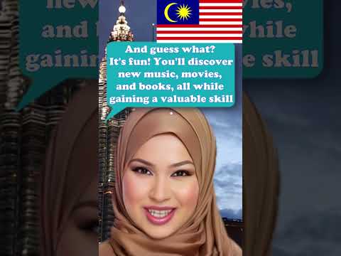 Discover the reasons why learning Malay #learnmalay #english #shorts