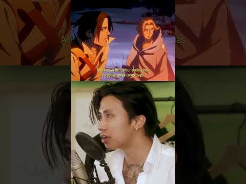 Voicing Alucard from Castlevania