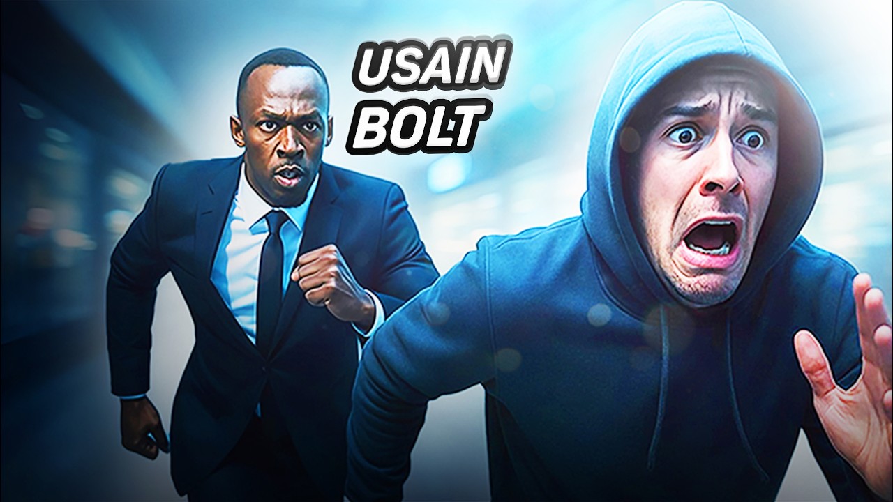 Can you Escape Usain Bolt? [REALISTIC 3D SIMULATION]