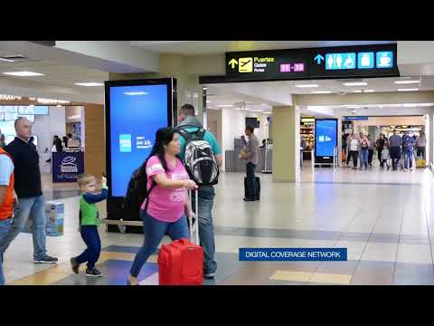 American Express domination at Tocumen International Airport | JCDecaux Top Media Panamá