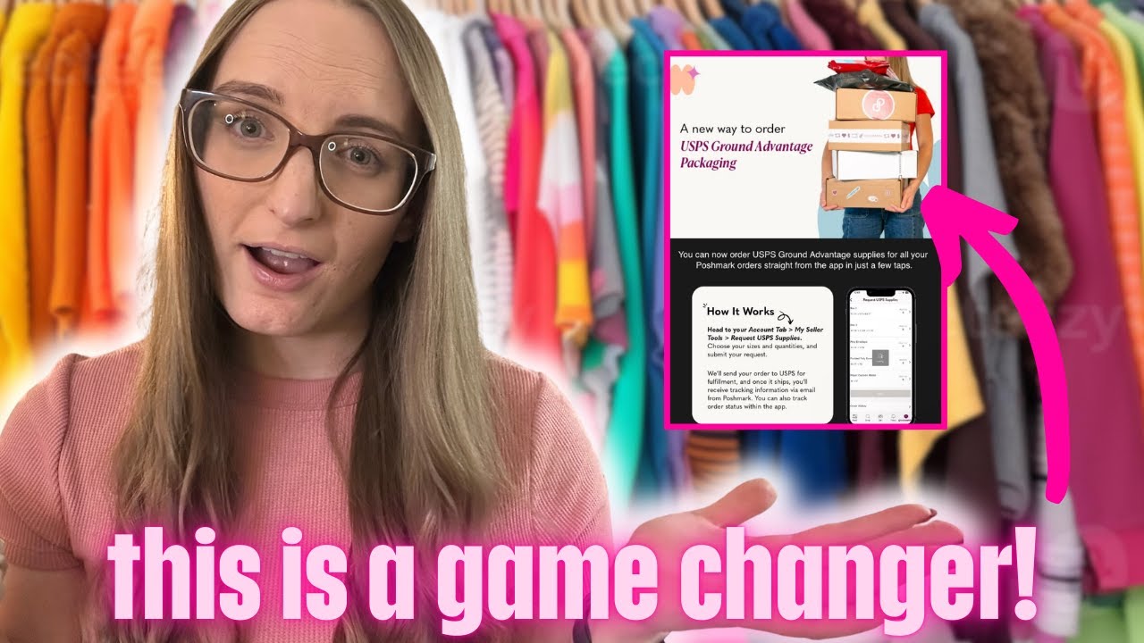 NEW FEATURE ON POSHMARK! | You Can Now Order USPS Ground Advantage Supplies in the Poshmark App! 