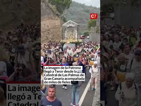 La Virgen del Pino ya está en su casa tras 16 días de peregrinaje
