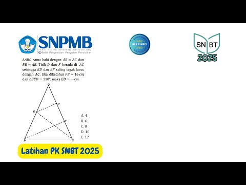 Latihan PK SNBT 2025 (Kesebangunan)