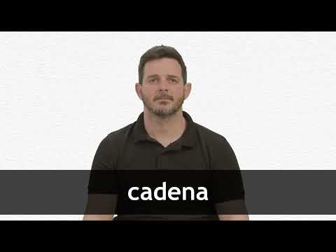 How to pronounce CADENA in European Spanish