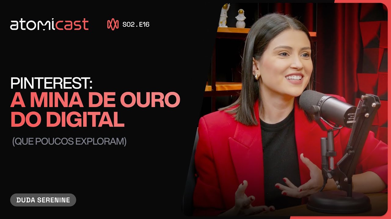 Duda Serenine REVELA o SEGREDO para faturar em DÓLAR com Pinterest | Atomicat S02E16