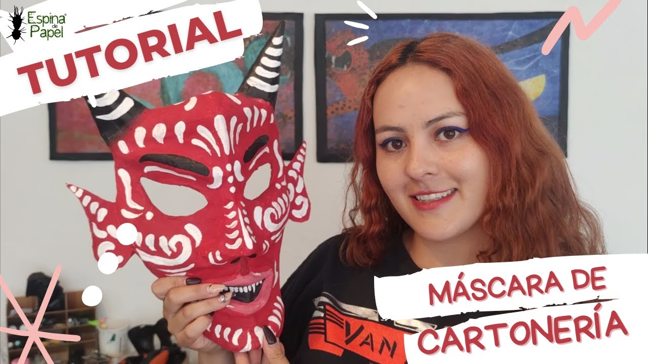 Tutorial - Elabora una máscara de cartonería