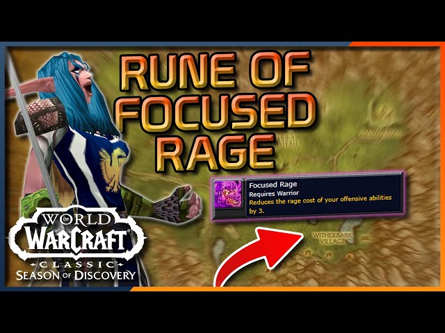 WoW Classic Season of Discovery: All Warrior Runes and where to find them