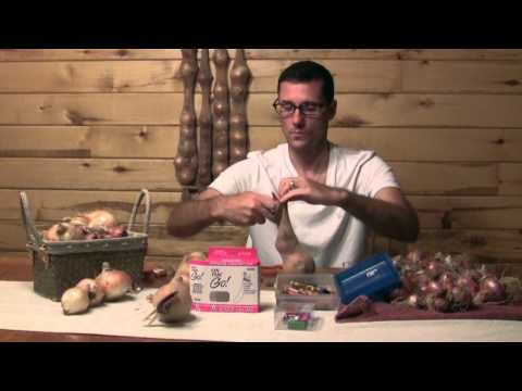 How To Store Onions Using Old Crayons?