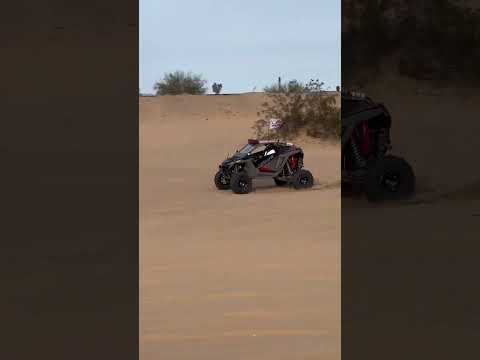 Polaris RZR Turbo R Rippin' Through Whoops at Glamis with the MTS Off-Road Suspension Tune!
