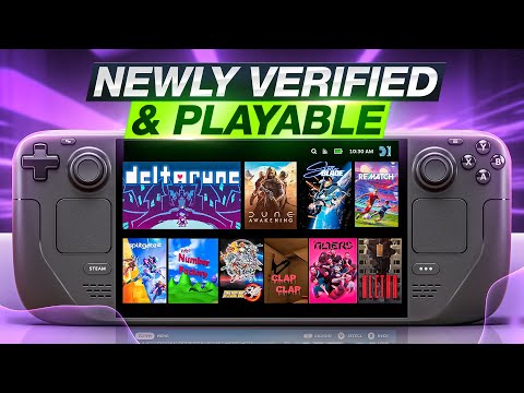 Top 10 Newly Verified and Playable Steam Deck Games!