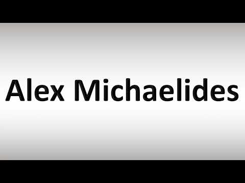 How to Pronounce Alex Michaelides