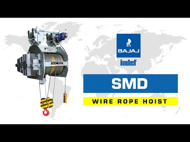Electric wire rope hoist - Indef Wire Rope Electric Hoist Authorized ...
