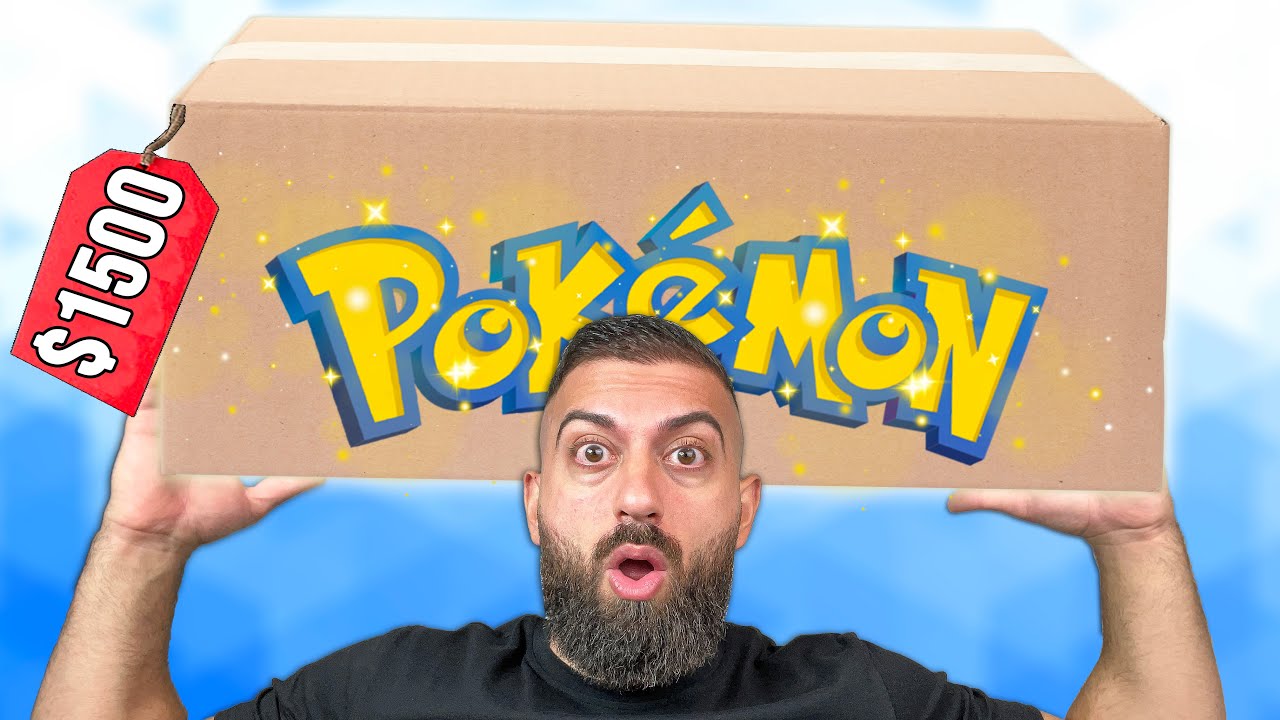 I Bought a Giant Pokemon Cards Mystery Box ($1,500)