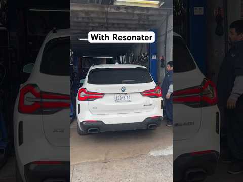 X3 M40i Resonator Delete Sounds Crazy 💥🤯 #bmw #m40i #b58 #nohesi #nyc #cars #mperformance #viral
