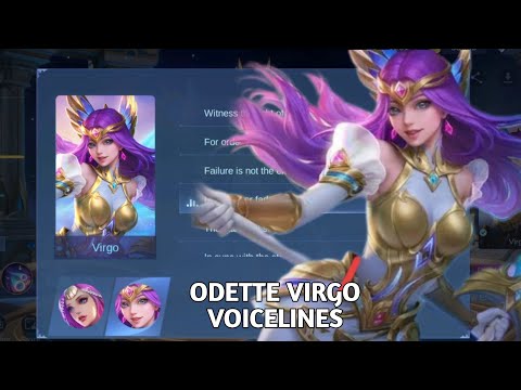 ODETTE VIRGO VOICELINES IS HERE!