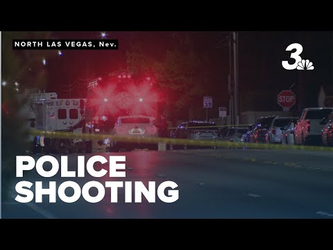 Two injured in Las Vegas police shooting after firing at officers