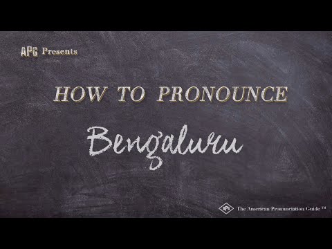 How to Pronounce Bengaluru (Real Life Examples!)