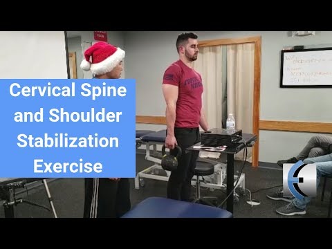 Cervical Spine and Shoulder Stabilization Exercise | Sarah Davis – Blog