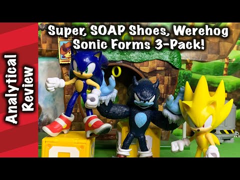Sonic Forms 3-pack by Jakks Pacific!