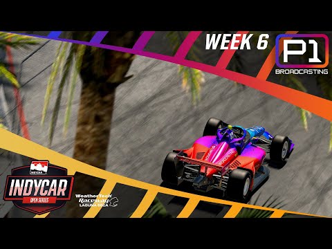 🏁IndyCar Series Mon Night Top Split🏁 | LAGUNA SECA | 2025s3 W6 | iRacing Broadcast