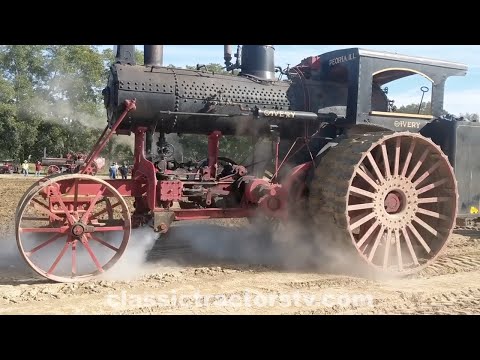 Antique Steam Engines Plowing In The Sandy Soil Of North Carolina - Ederville Show Carthage, NC 2019