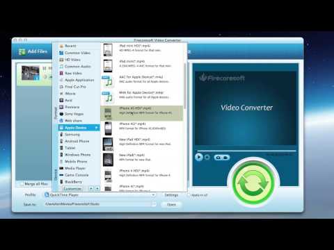 Convert MTS/M2TS to MP4 with Firecoresoft mts to mp4 converter