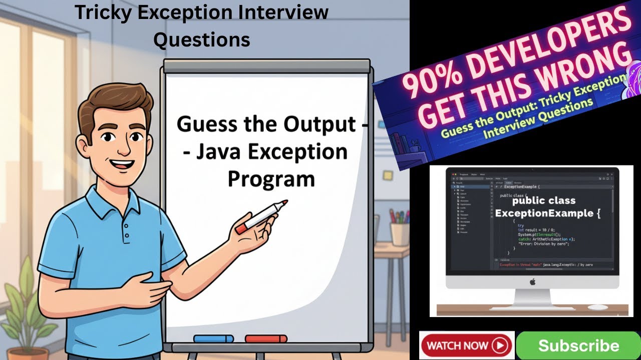 Guess the Output: Tricky Java Exception Question (Interview Favorite) | Top Java Interview Question
