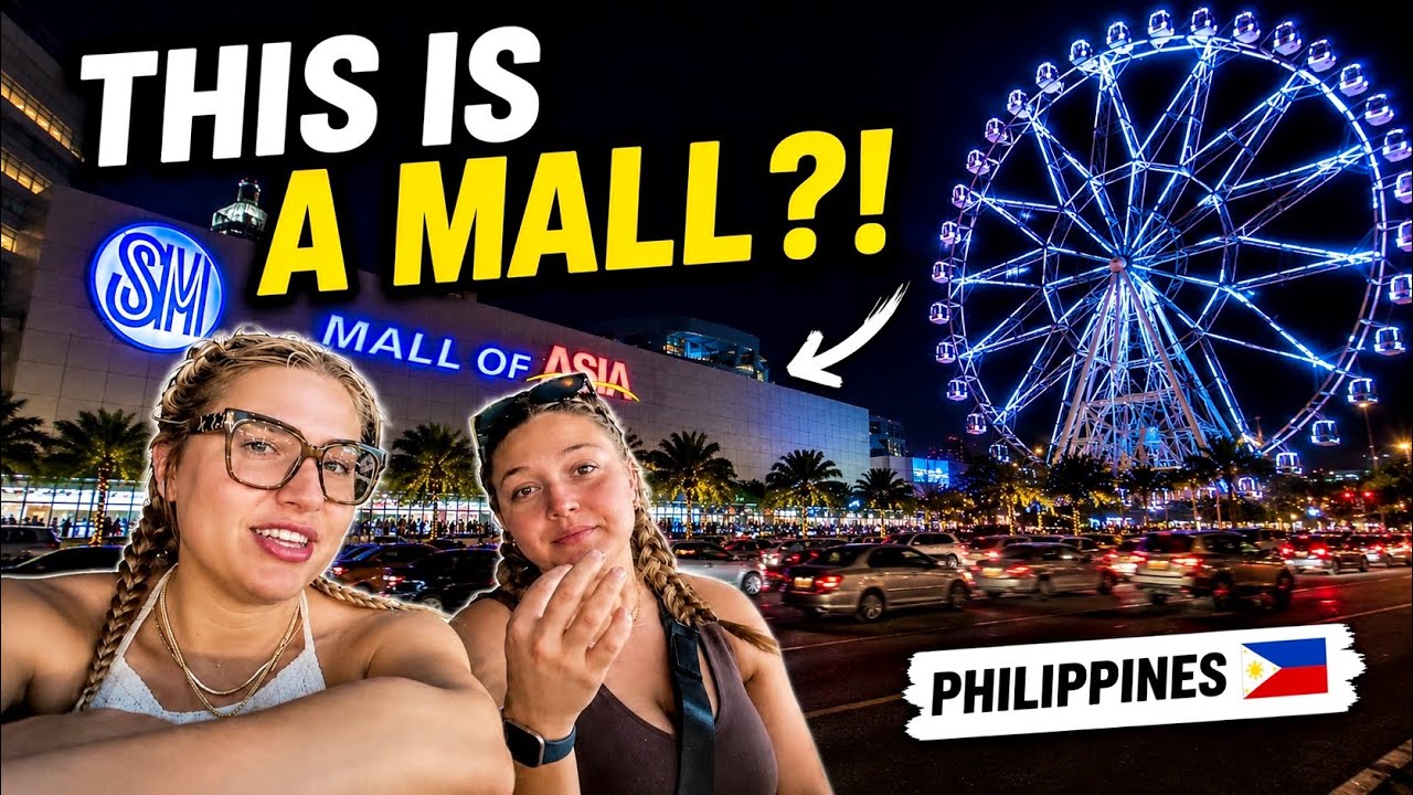 Why Manila Malls Are 10x Better Than the US🇵🇭 