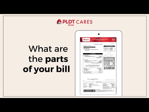 What are the parts of your PLDT Home Bill | #QuickTips