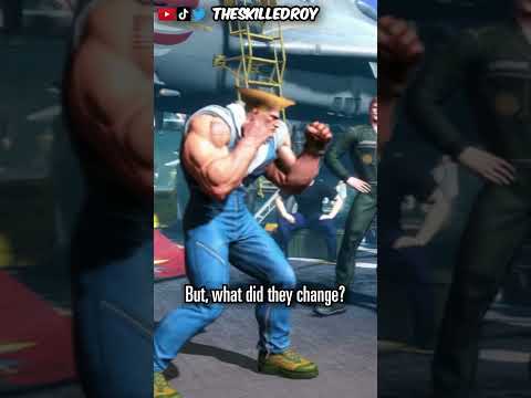 The All American Hero - Guile | Character Design Thoughts #shorts