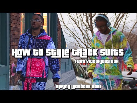 MENS SPRING TRACKSUIT LOOKBOOK | HOW TO STYLE TRACKSUITS IN 2021 👕 Victorious USA