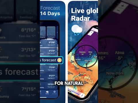 Rainy weather forecast and storm alert