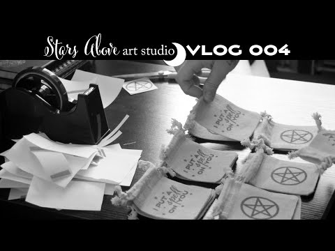 Studio Vlog 004 | Stars Above Art Studio