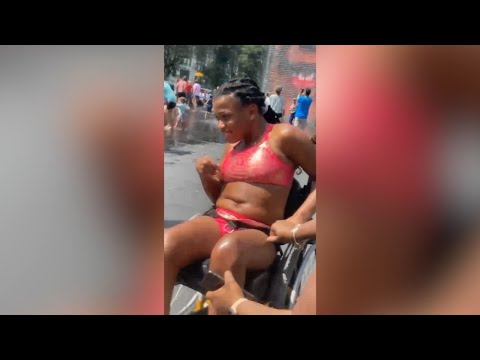 2nd child in wheelchair asked to leave downtown Chicago fountain | ABC7 Chicago