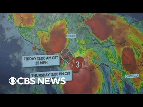 Hurricane Erick approaches Mexico with destructive winds, major storm surge