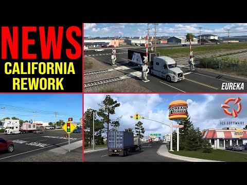 Steam Community :: Video :: ATS California Rework NEWS 🚨 California ...