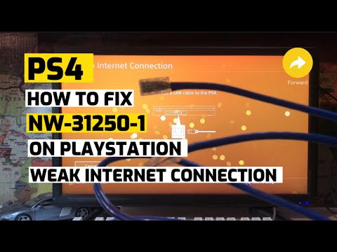 How to fix Ps4 NW-31250-1 Weak Internet Connection Fixed